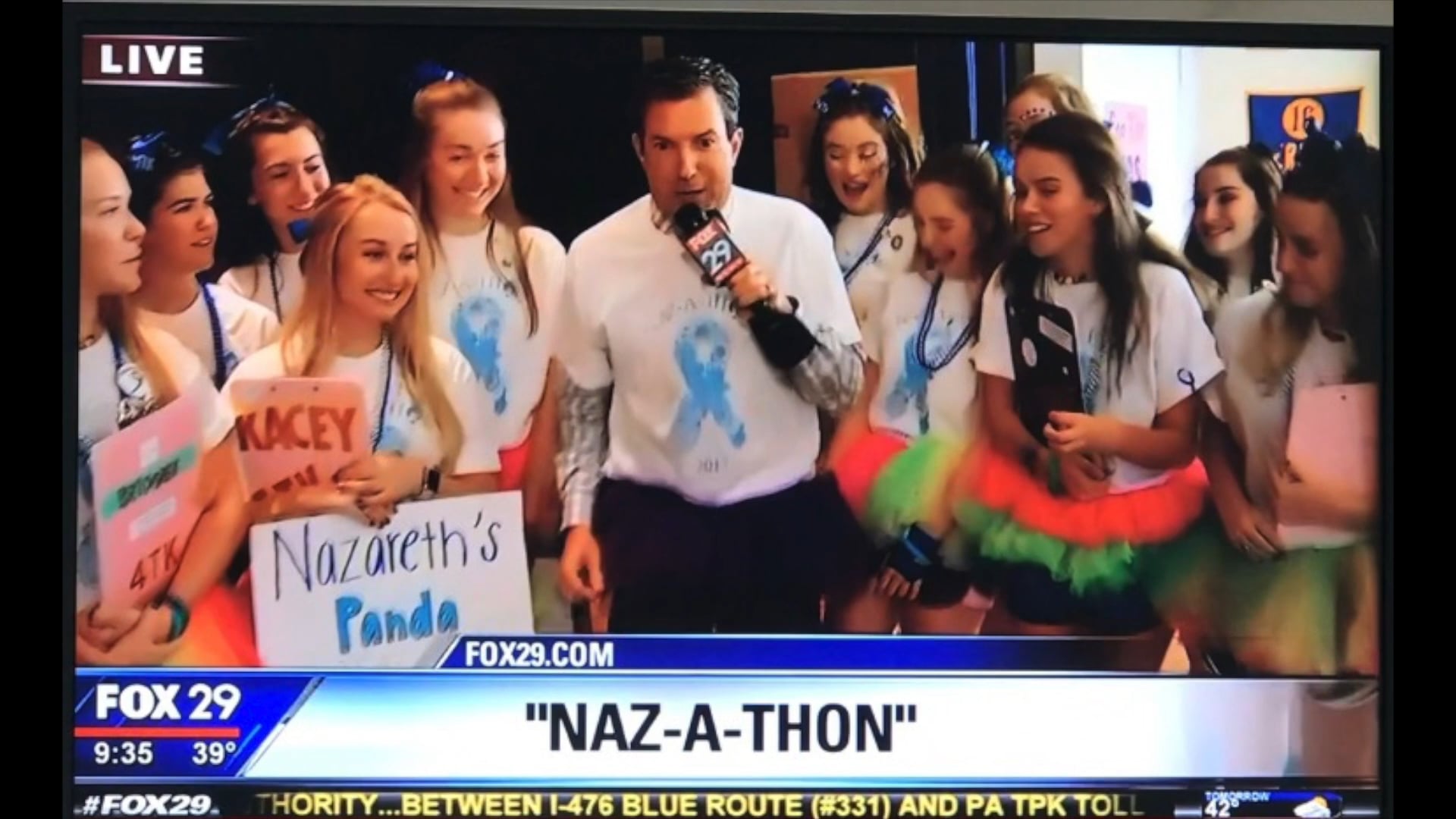 2017 - Naz-A-Thon on FOX 29 NEWS on Vimeo