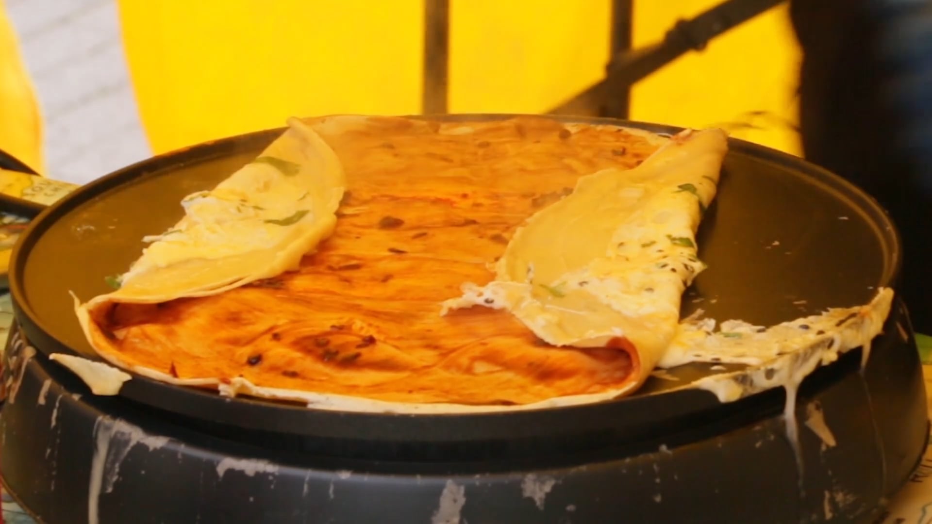 How to make a Jian Bing, the Chinese Pancake on Vimeo