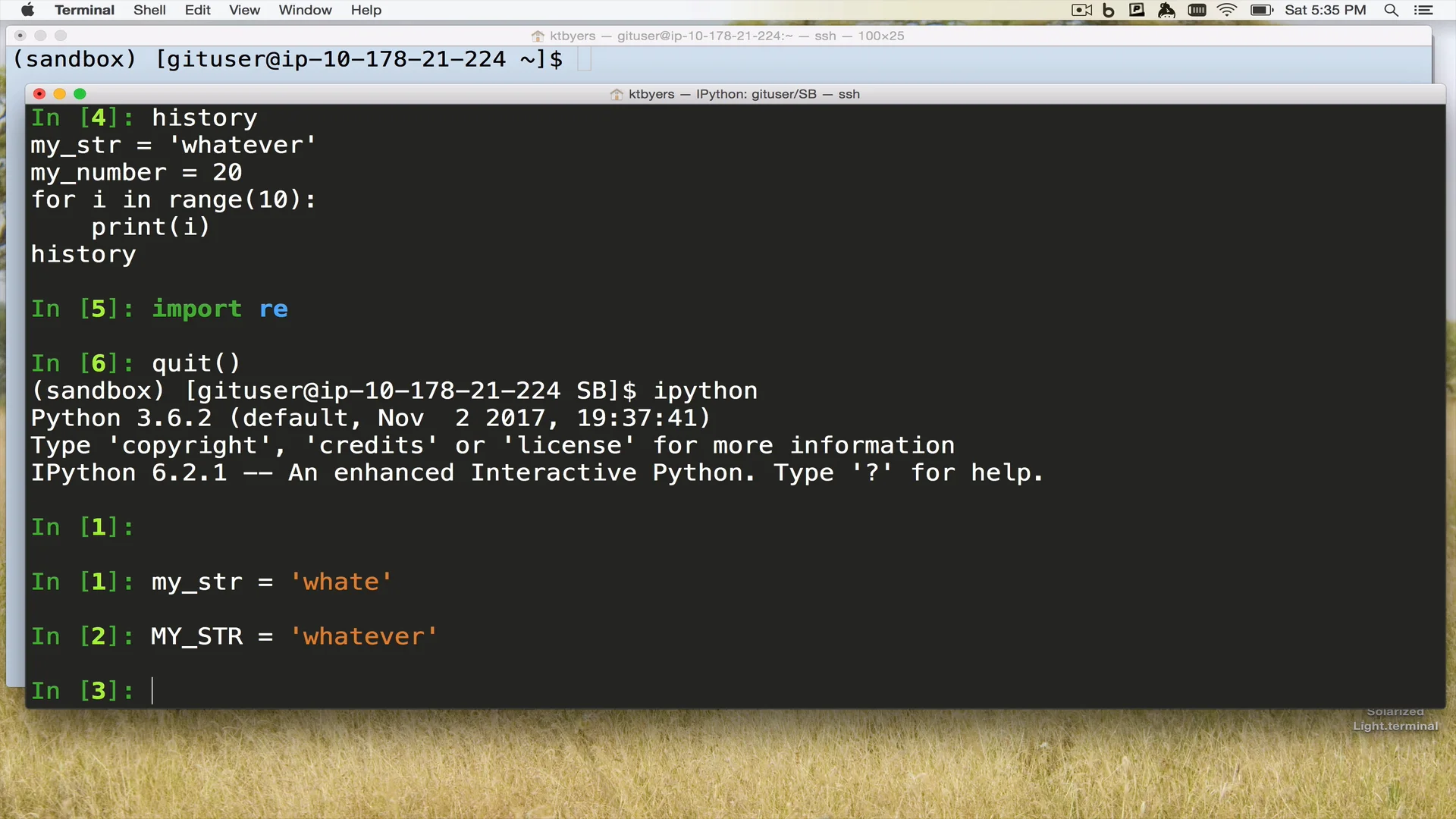 Learning Python - Week1 / IPython on Vimeo