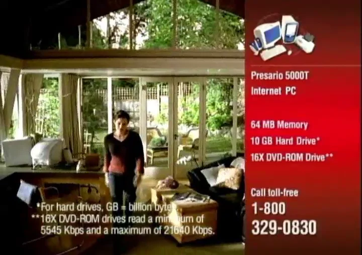 Compaq TV Commercials - 2000