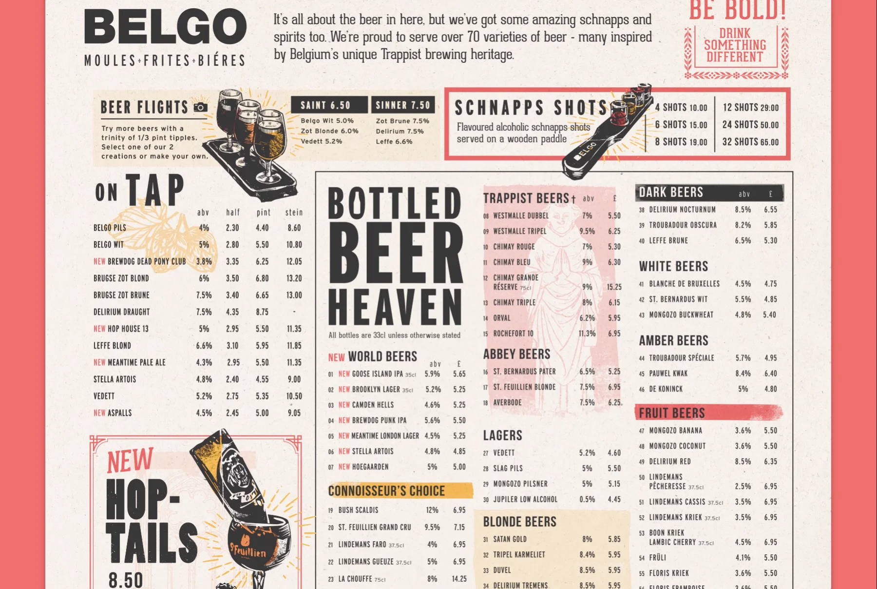 Belgo menu design on Vimeo