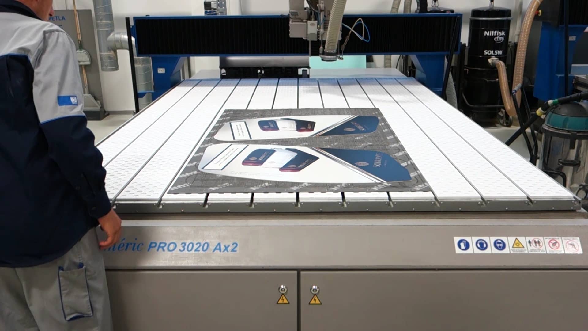 CNC_Mecanumeric MECAPRO 3020 on Vimeo