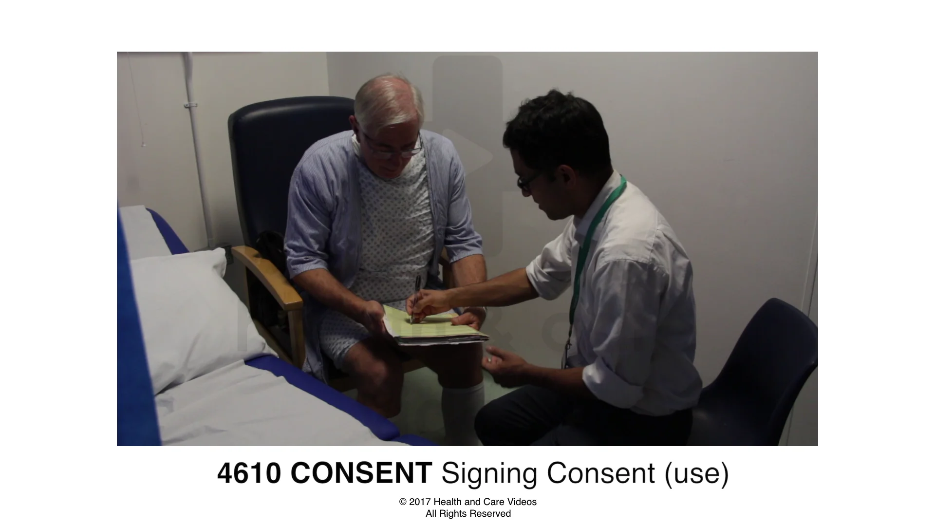 CLP LIBRARY Patient Consent - 4610 CONSENT Signing Consent (use) on Vimeo