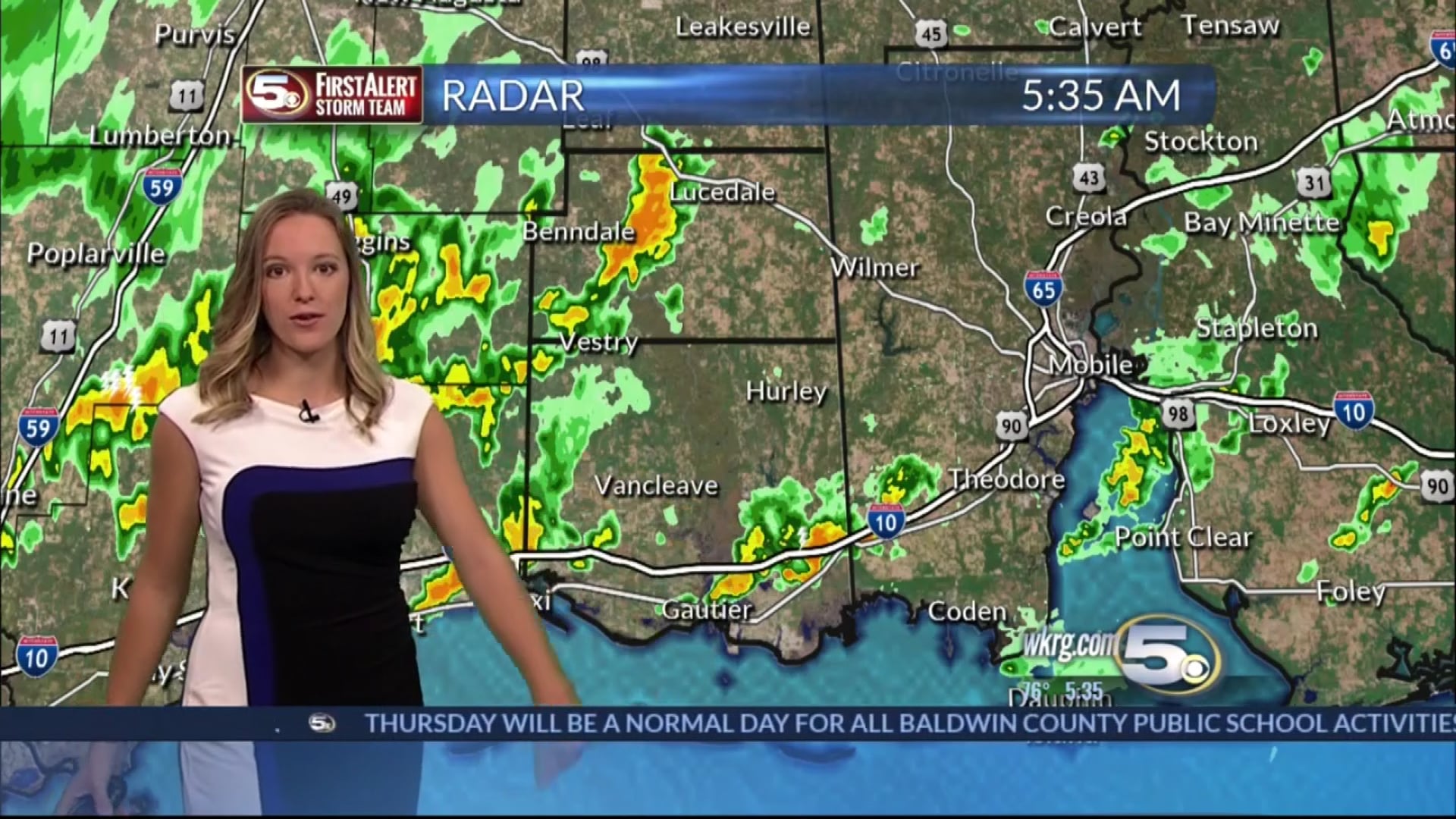 Meteorologist Melissa Constanzer - Active Forecast on Vimeo