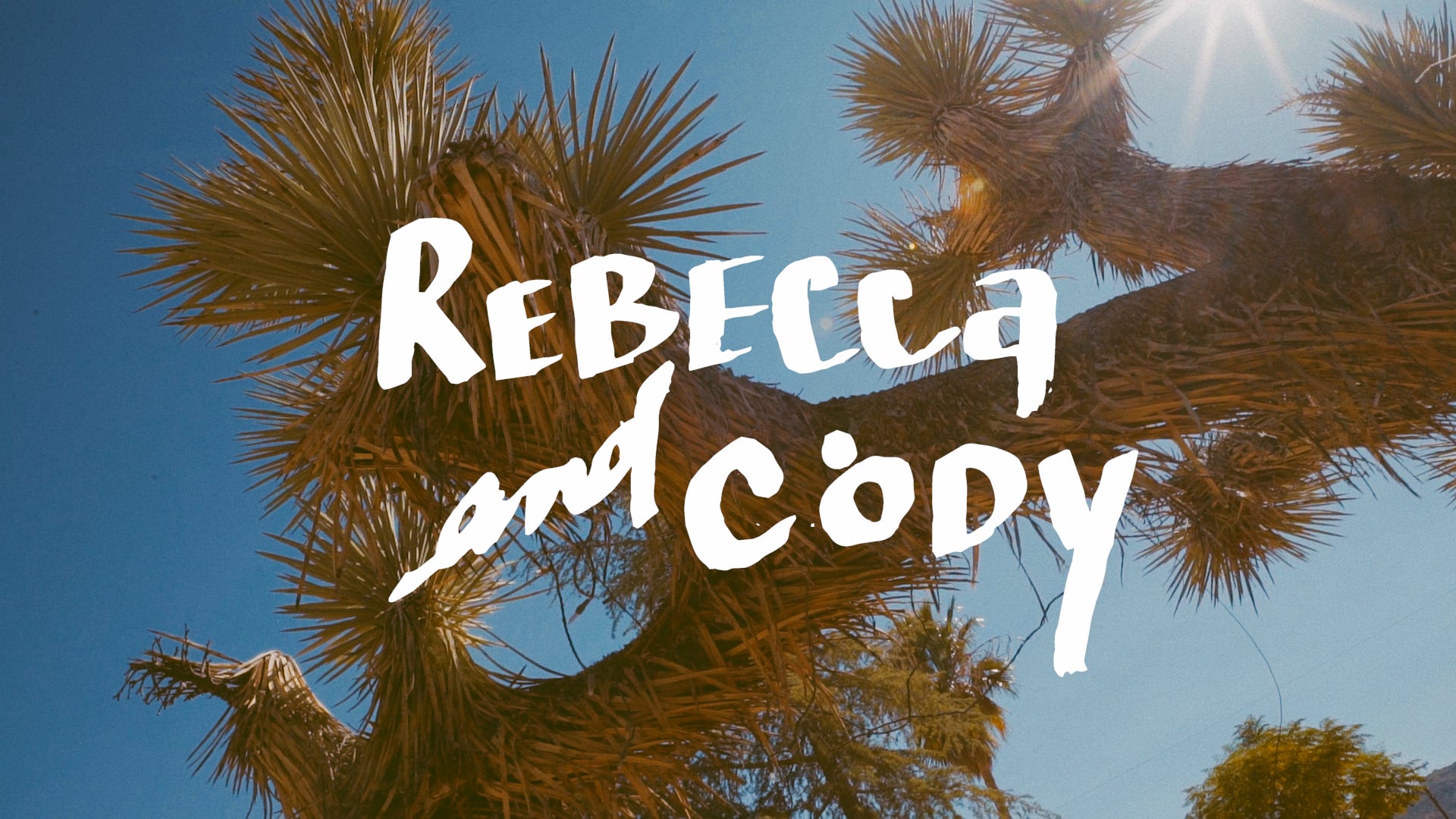 Rebecca | Cody on Vimeo