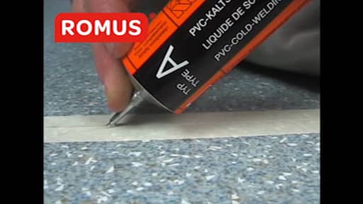 SOUDURE A FROID SOLS PVC_COLD WELDING - ROMUS on Vimeo