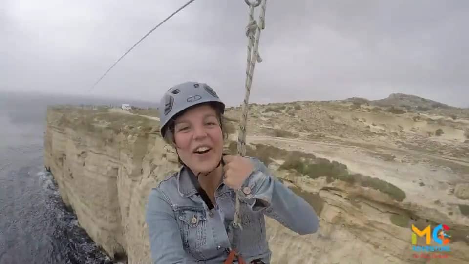 Malta's MOST EXPOSED zipline in Malta GOING CLIFF TO CLIFF! on Vimeo