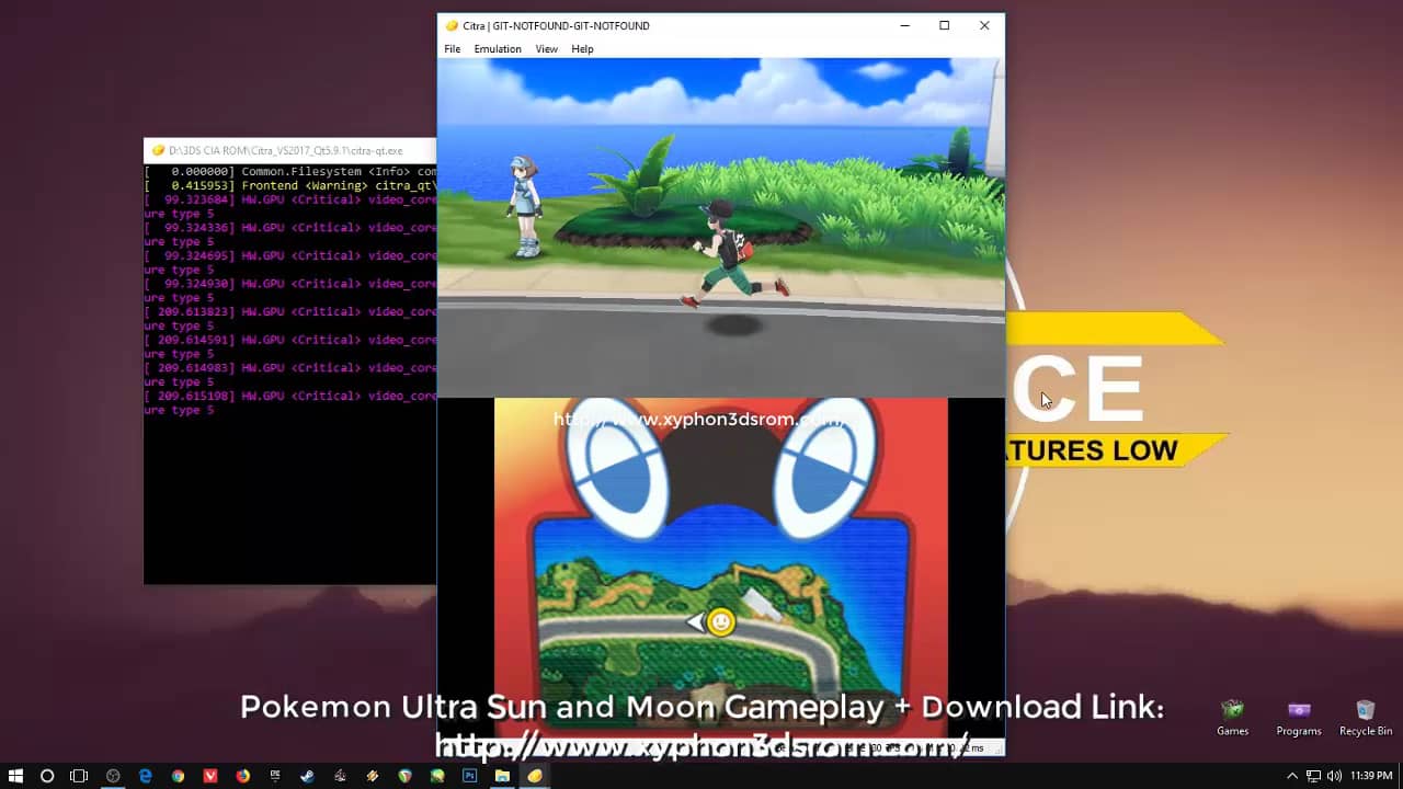 Pokemon Ultra Sun Decrypted .3DS Download for Citra Emulator on Vimeo
