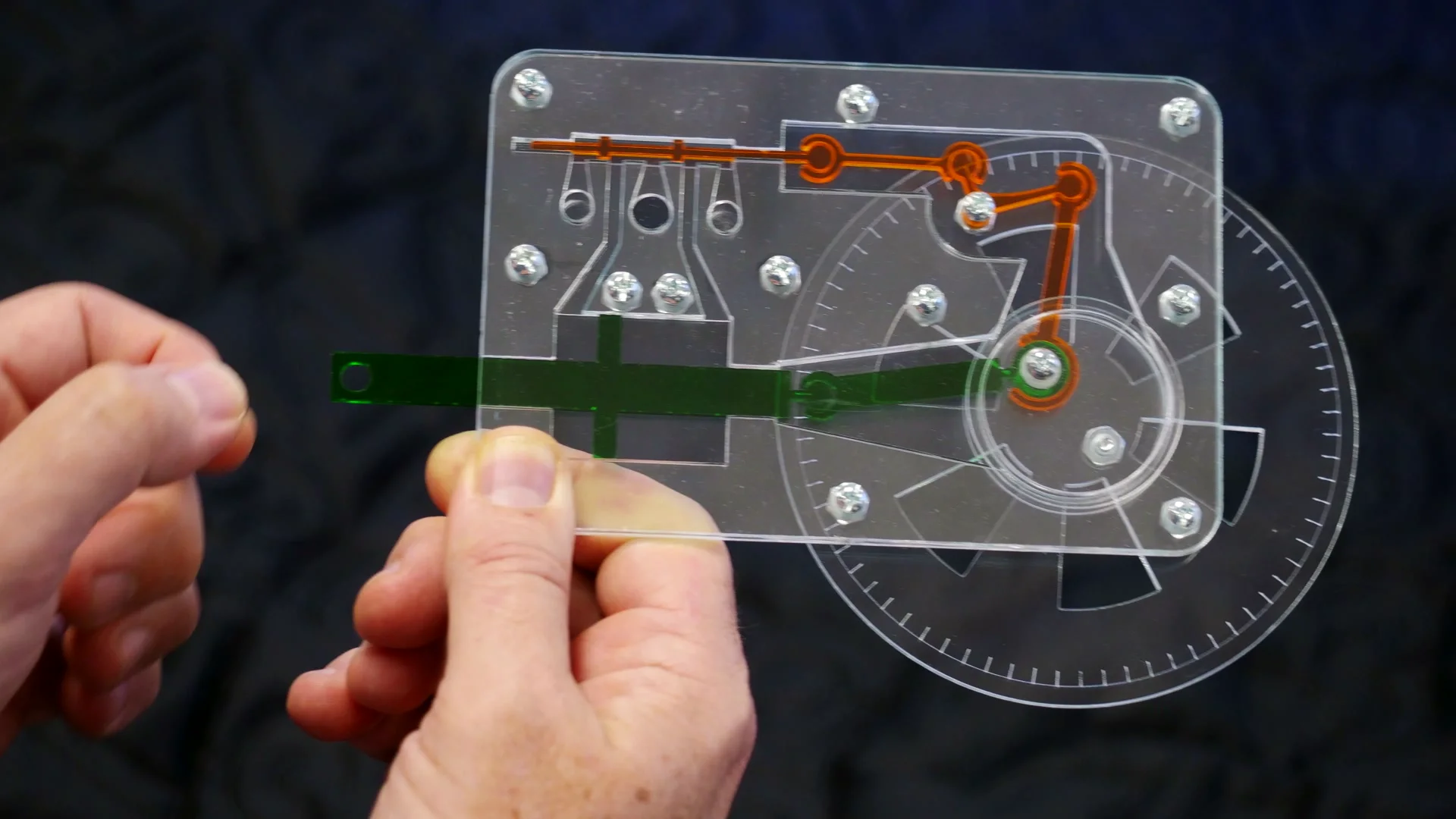 Steam Engine Piston as a Mechanical Gif (diagram-like laser cut acrylic ...
