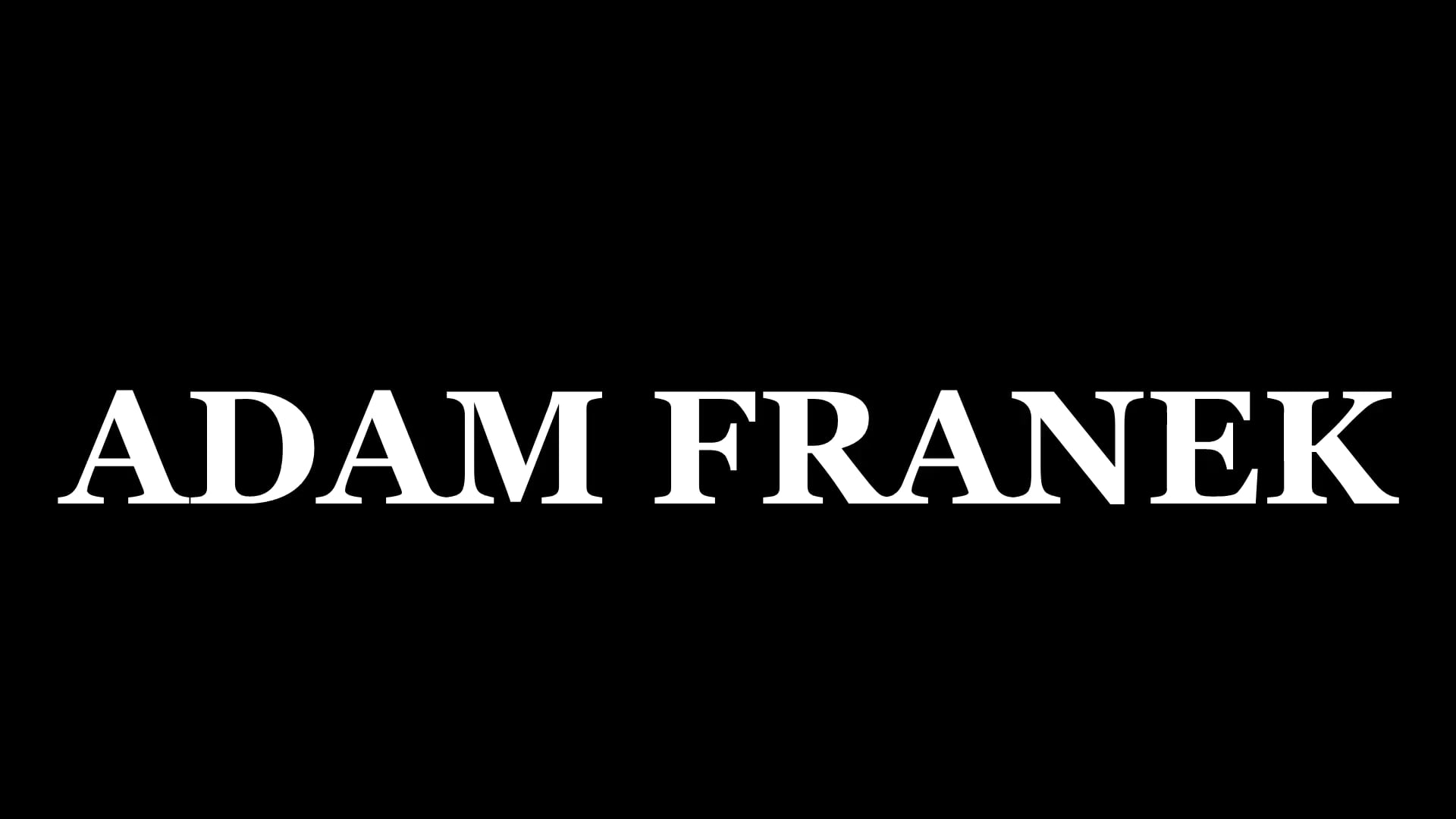 Adam Franek Reel on Vimeo
