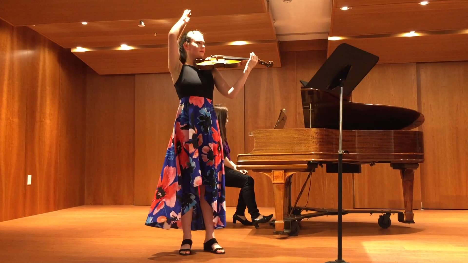 Ariel Horowitz, Violin, Eri Kang, Piano, at Kendal on Hudson on Vimeo