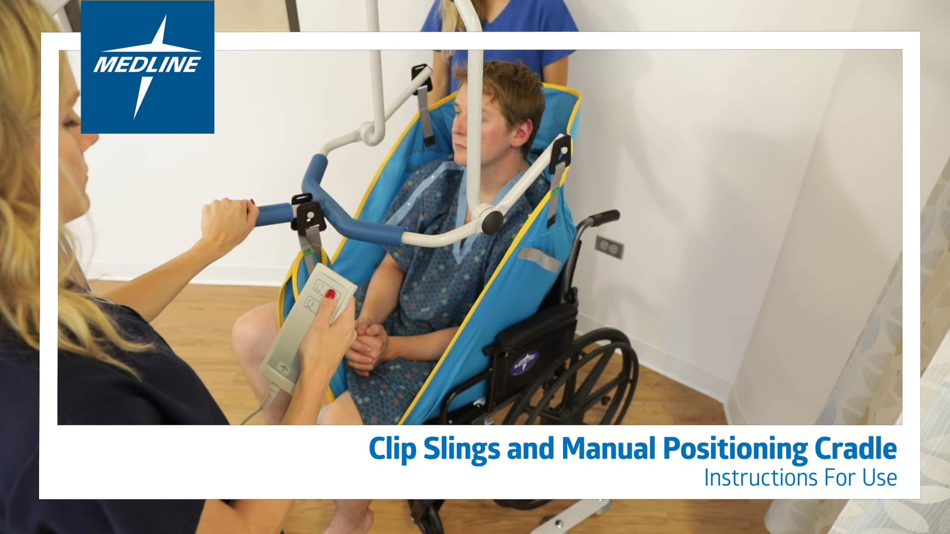 Clip Slings and Manual Positioning Cradle: Instructions for Use on Vimeo