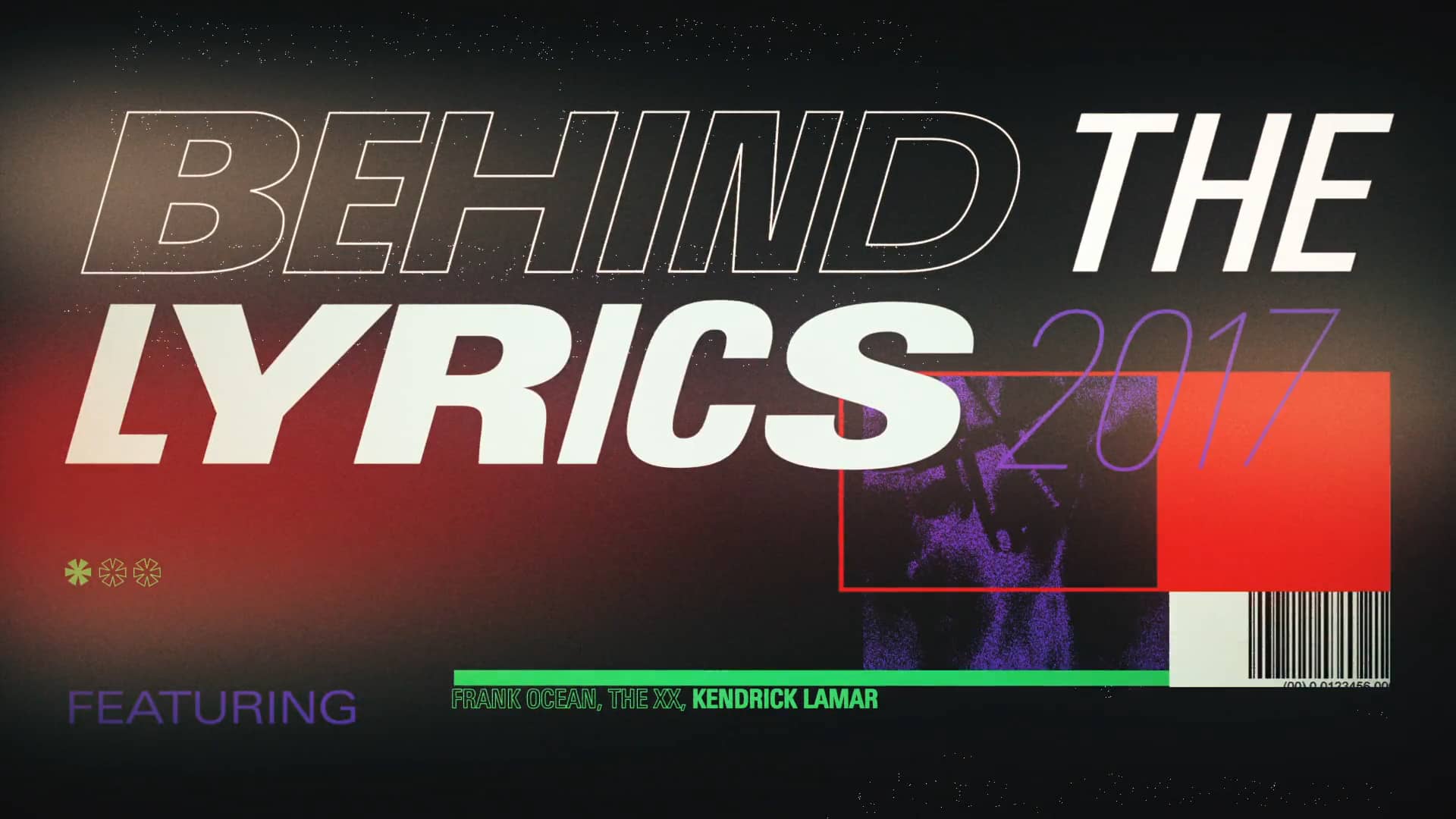 SPOTIFY "Behind the Lyrics 2017" on Vimeo