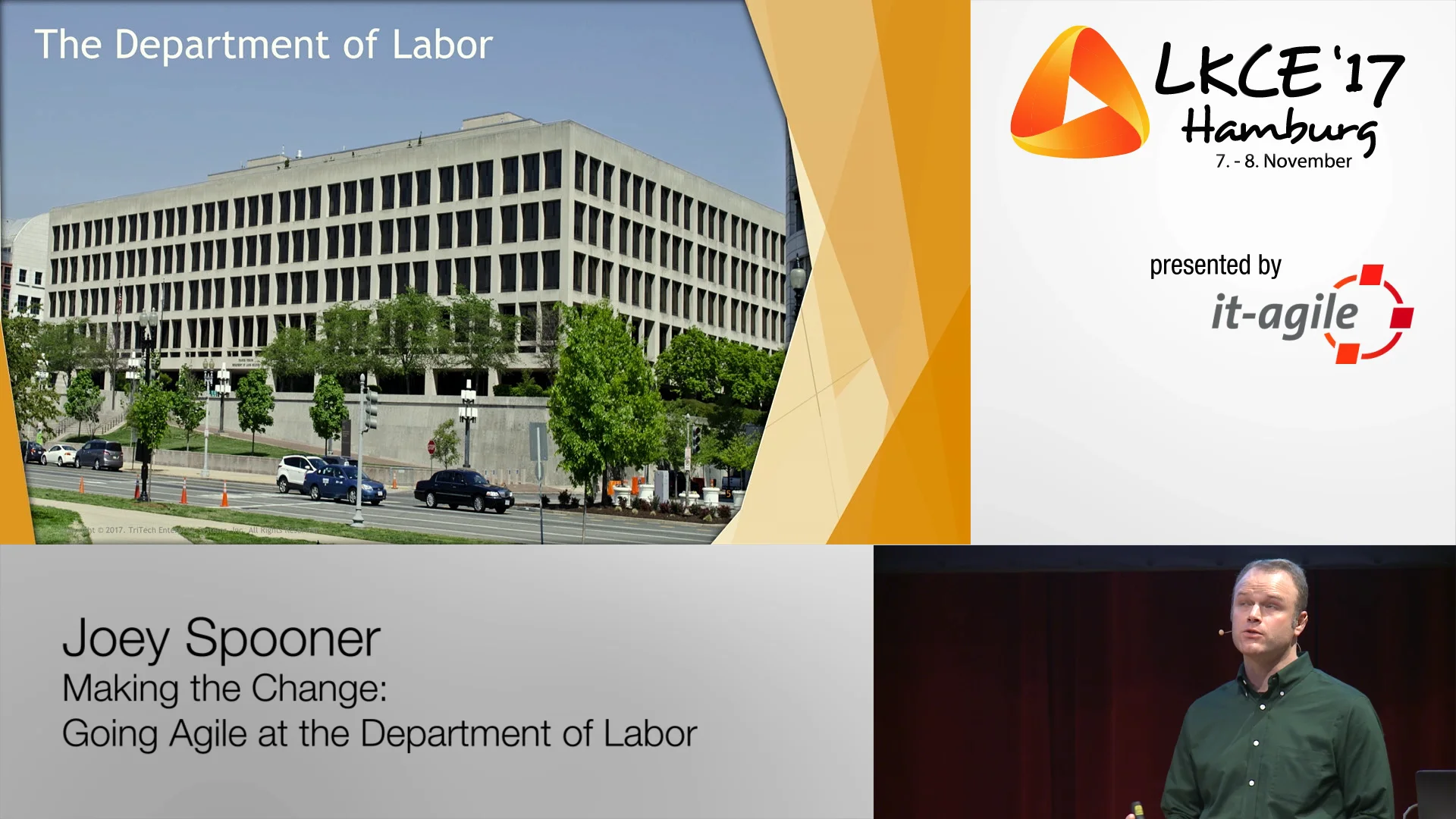 Joey Spooner - Making the Change: Going Agile at the Department of ...