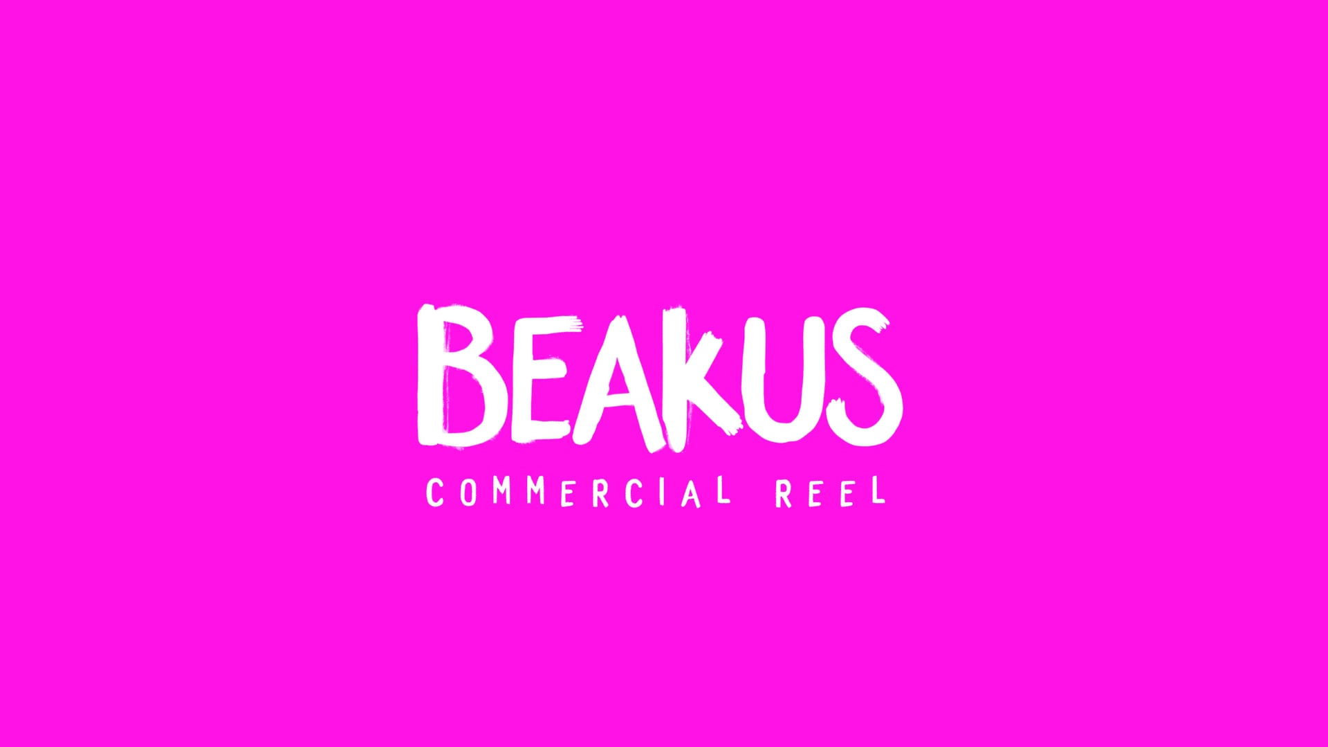 Beakus Commercial Reel on Vimeo