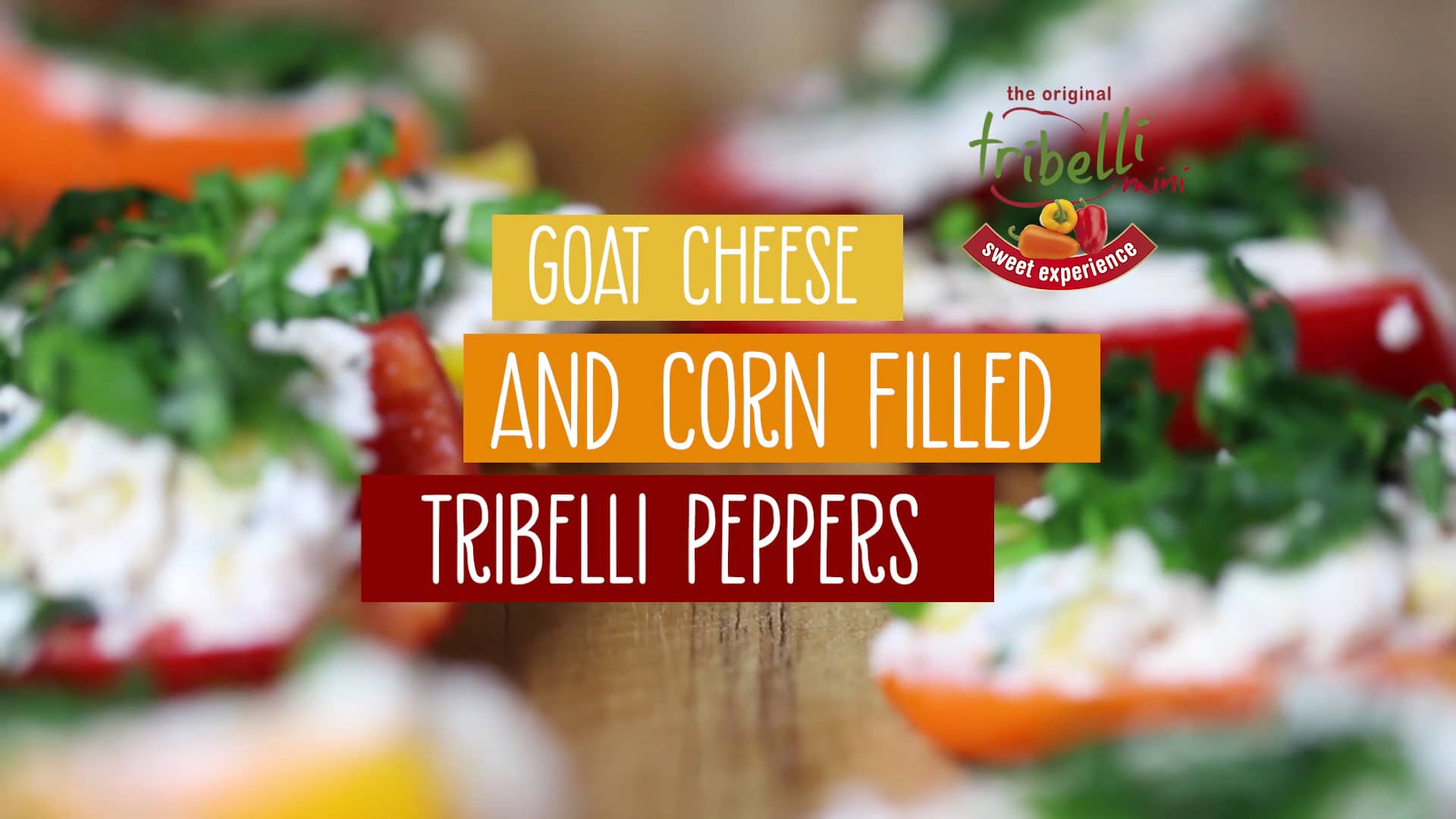 Goat Cheese and Corn Filled Tribelli Peppers on Vimeo
