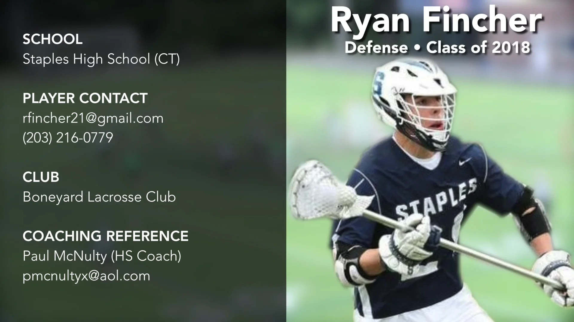 Ryan Fincher's Highlight Reel (Revision)