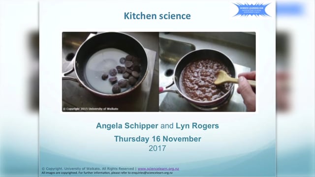 Kitchen science — Science Learning Hub