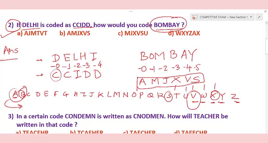 CODING DECODING PART-1 on Vimeo