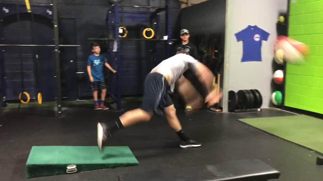 Baseball Pitching Training: Pitcher Double Hop MB Throws | High Level ...