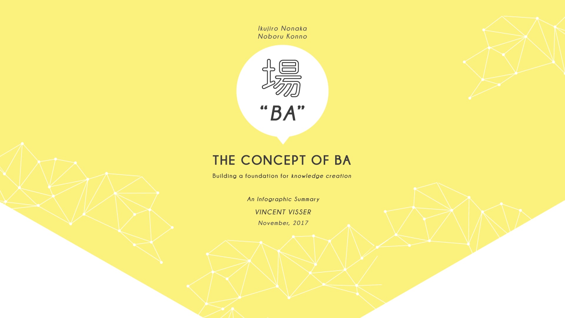 Infographic on "The concept of Ba" on Vimeo
