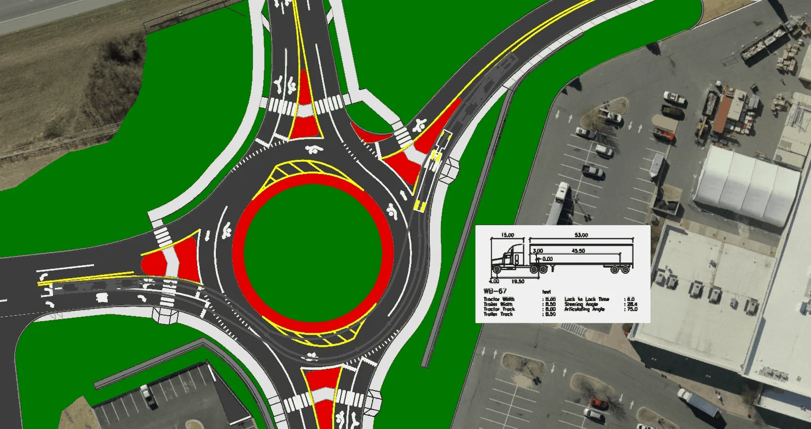 City Council Roundabout - Cantrell Field Truck Simulation on Vimeo
