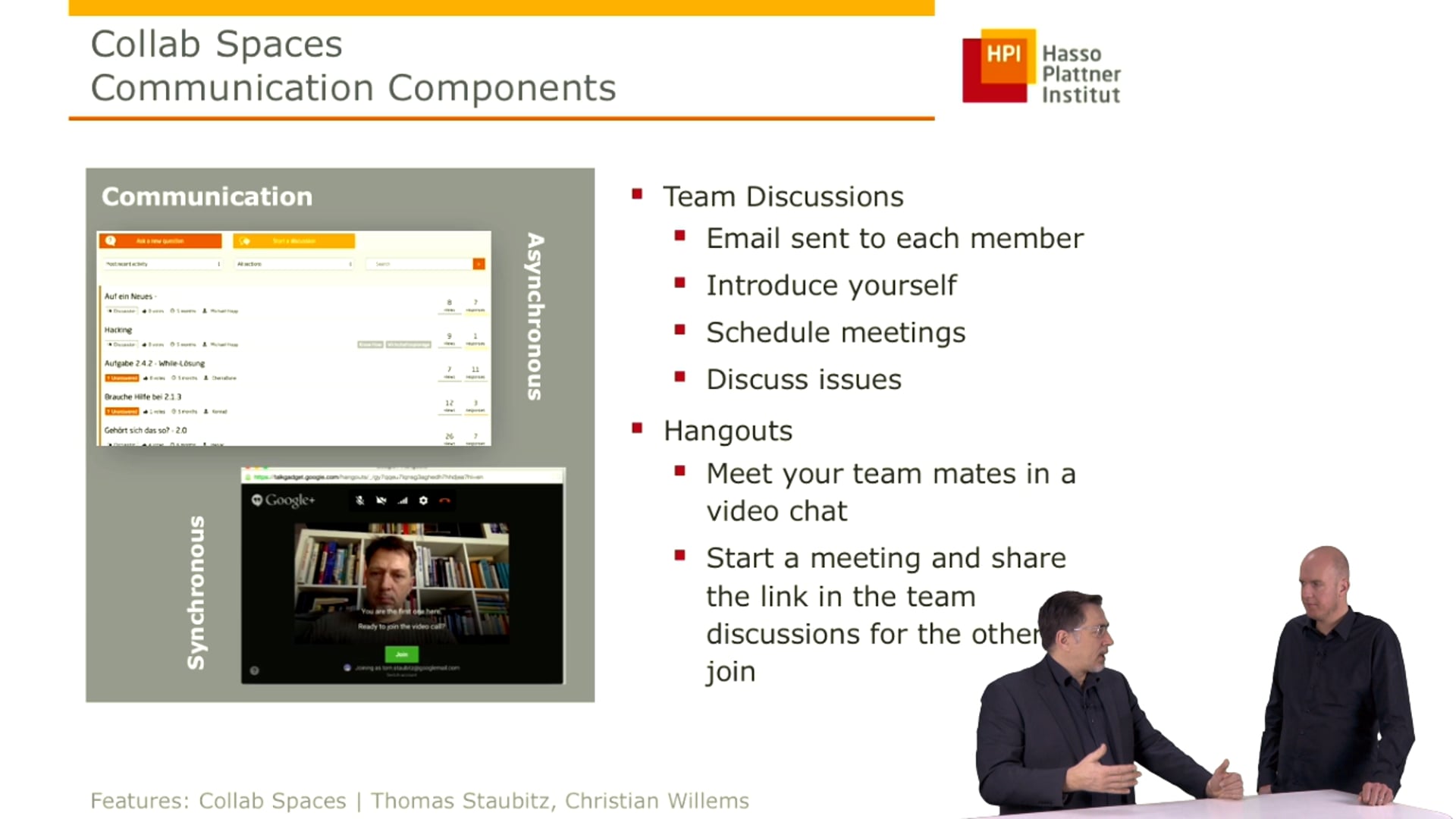 T.A Introduction to openHPI Collab Spaces | Introduction to Successful