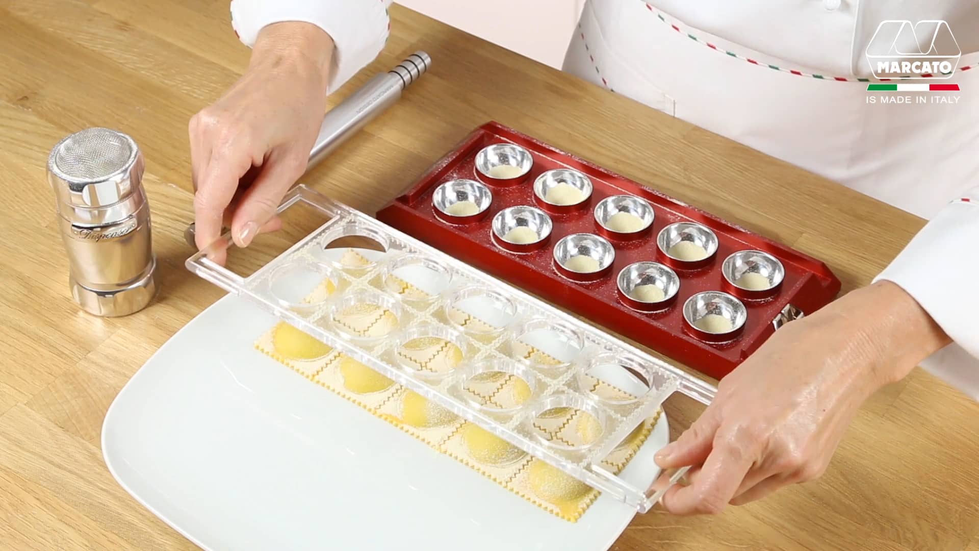 Homemade Ravioli with Marcato Ravioli Tablet - Video tutorial EN on Vimeo
