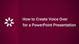 How To Create Voice Over Narration For A PowerPoint Presentation On Vimeo