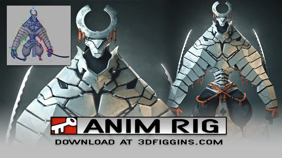 AnimRig - Samurai - Rig Download