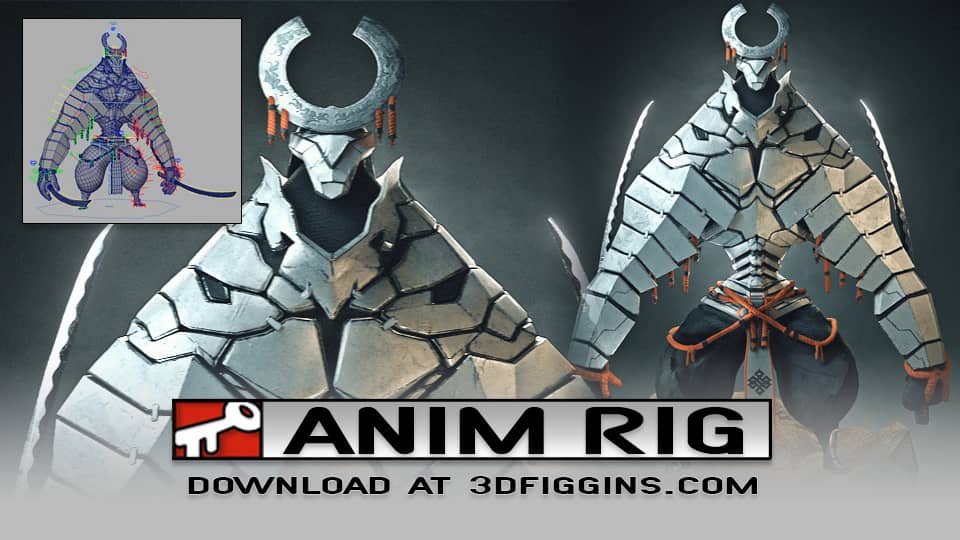 AnimRig - Samurai - Rig Download on Vimeo