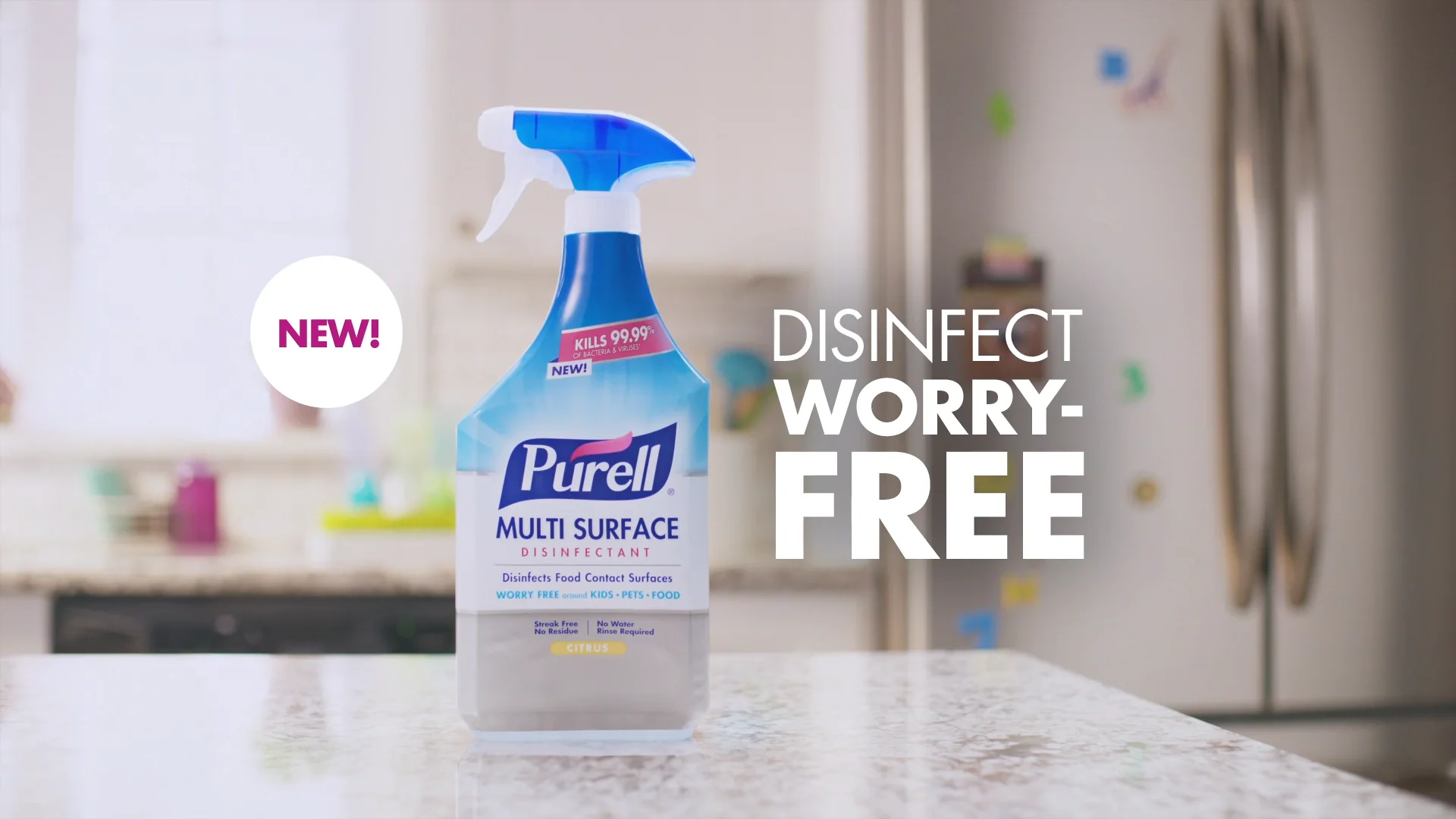 Introducing Purell Multi Surface Disinfectant on Vimeo