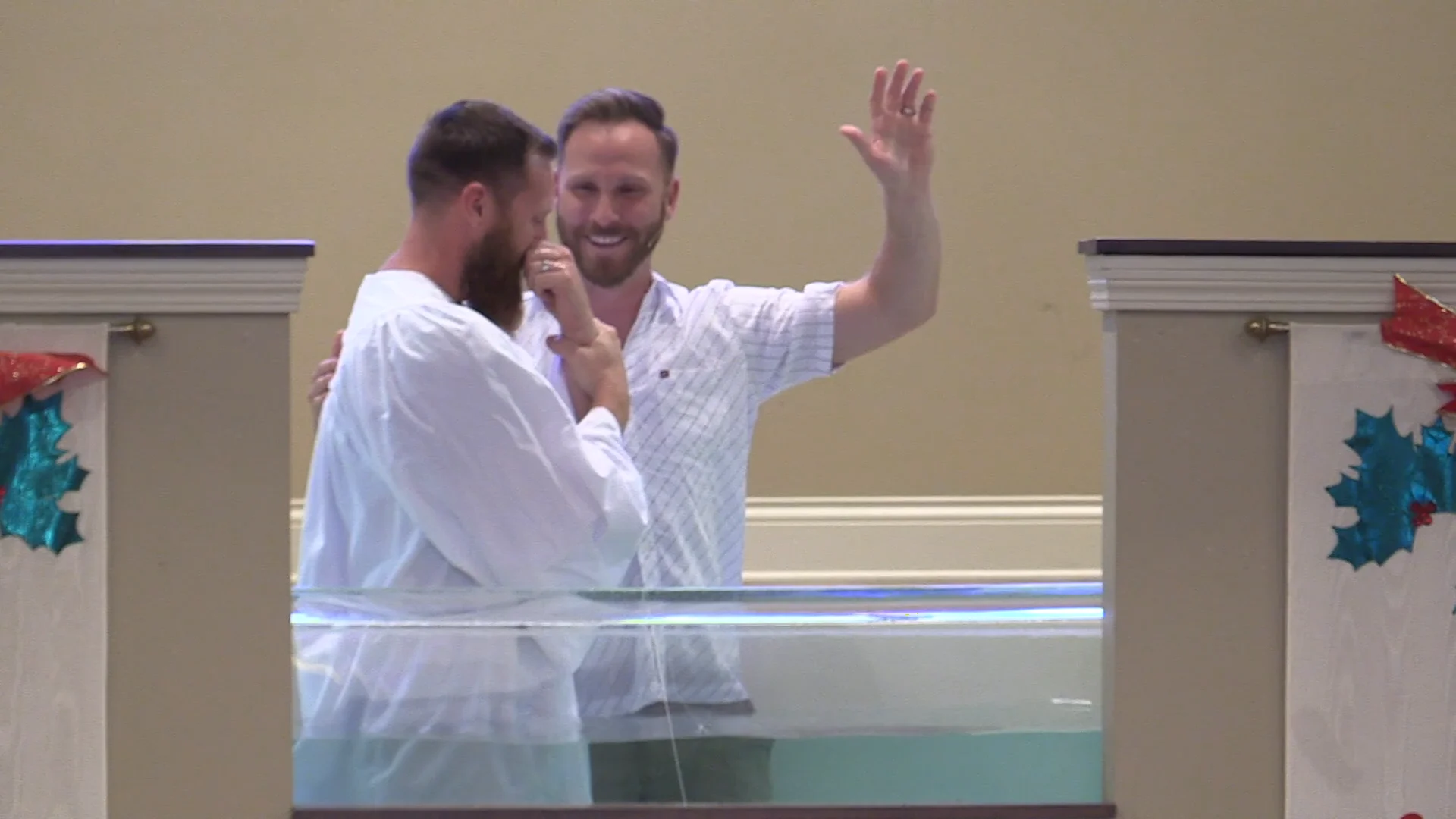 Ryan Ahearn Baptism on Vimeo