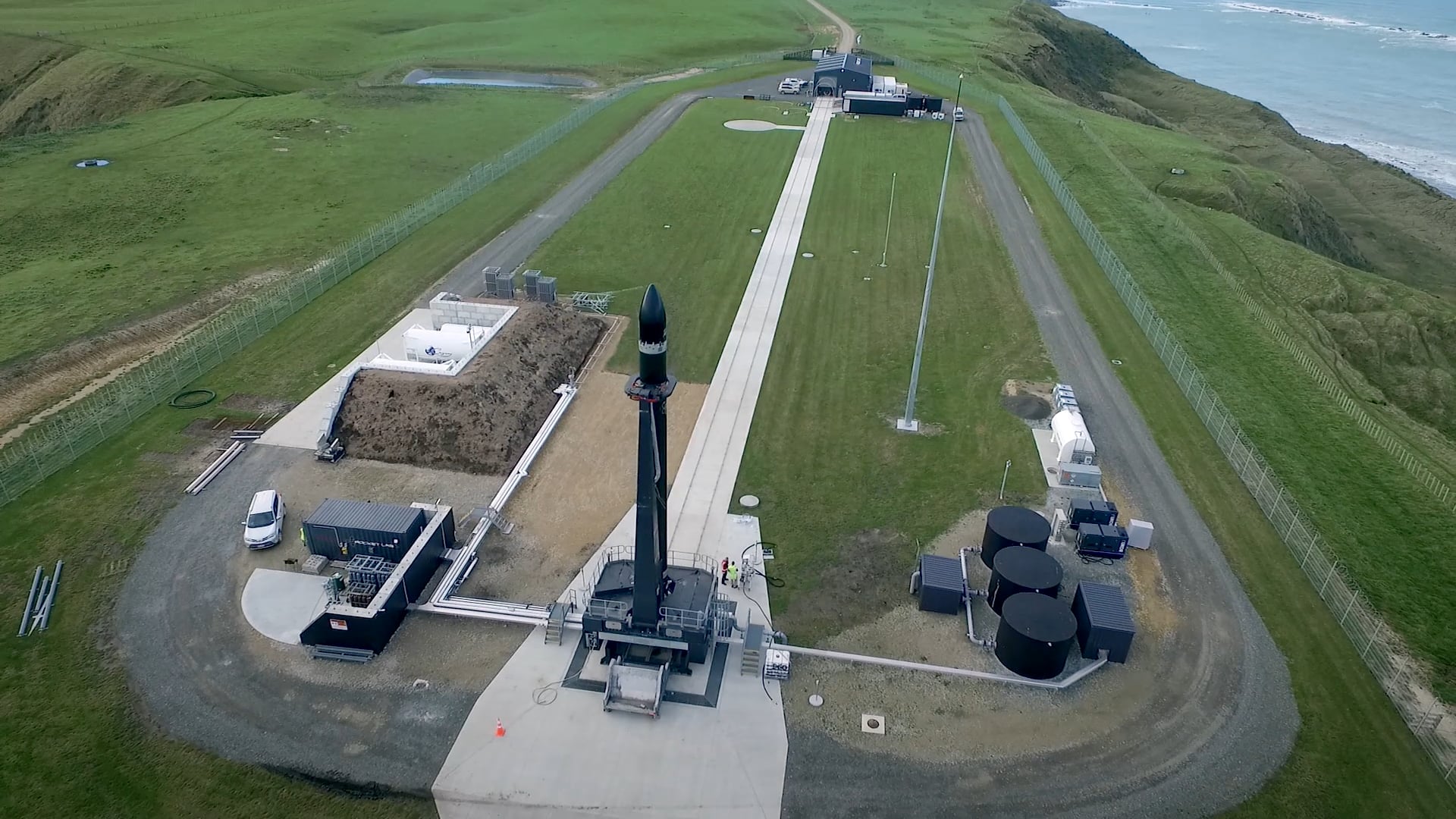Electron at Rocket Lab Launch Complex 1 on Vimeo
