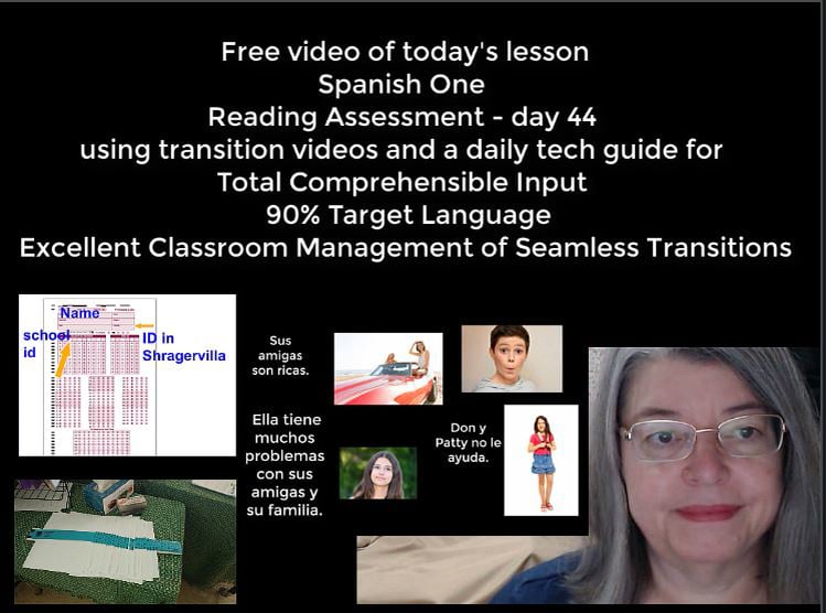 Spanish 1 Assessment Lesson Day 54 on Vimeo
