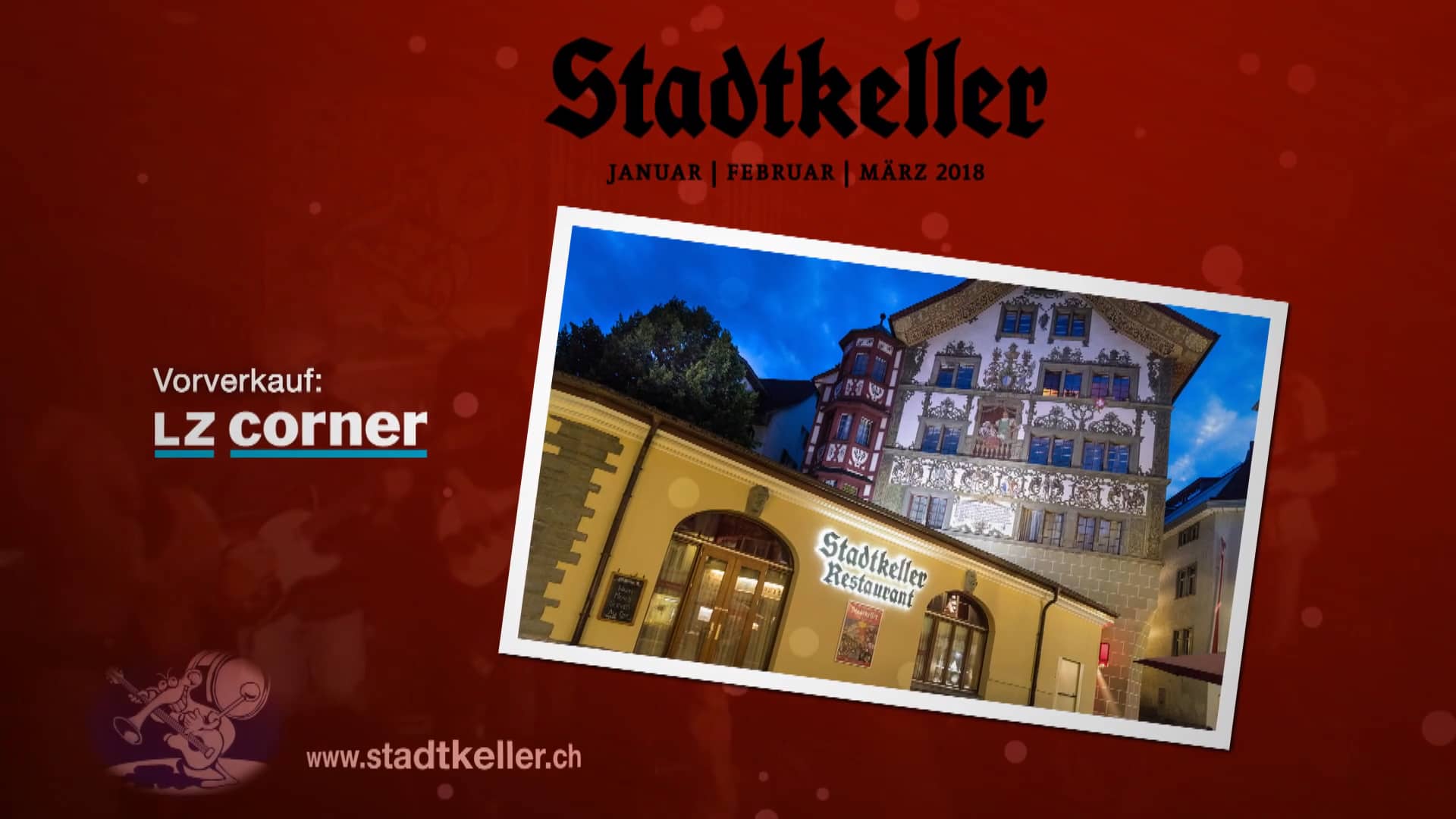Stadtkeller Luzern - Spot - Programm 17/18 2. Hälfte 316238 on Vimeo