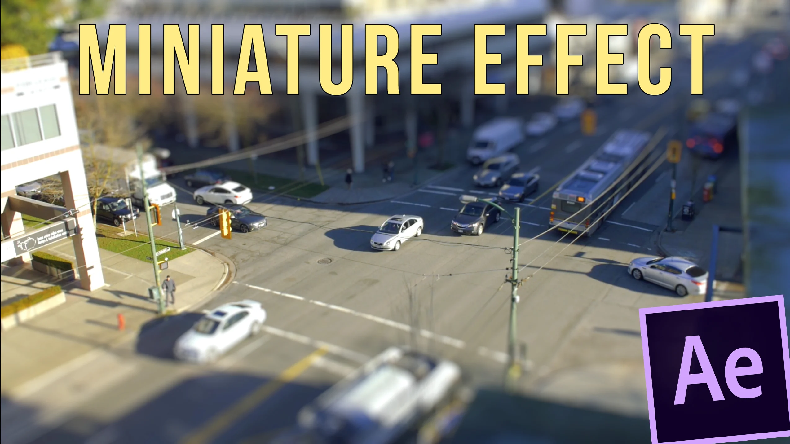 How To Create A Miniature Effect In After Effects on Vimeo