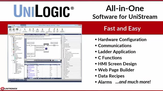 UniLogic™ software voor de UniStream serie on Vimeo