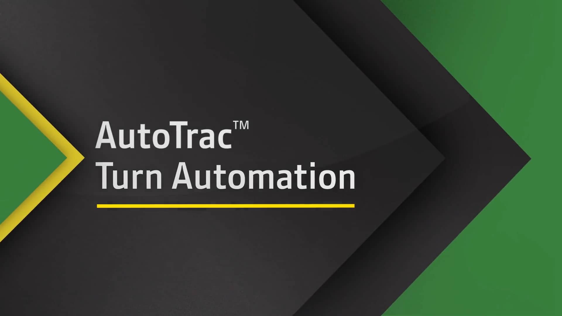 John Deere AutoTrac™ Turn Automation on Vimeo