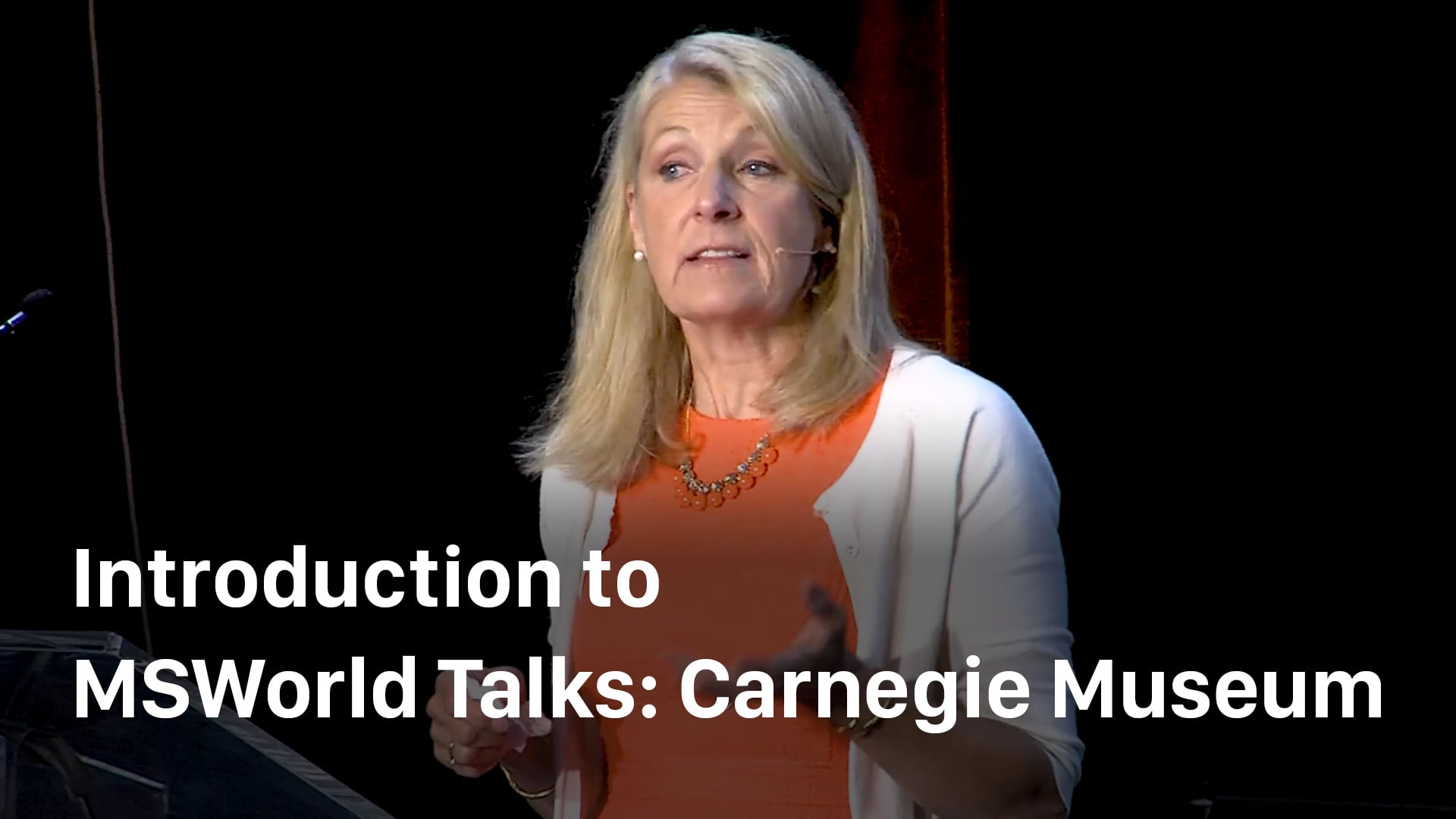 Intro to MSWorld Talks, August 14, 2017 on Vimeo