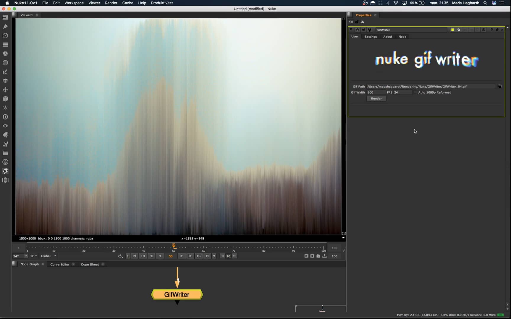 Nuke PixelSorter & Nuke Gif Writer on Vimeo