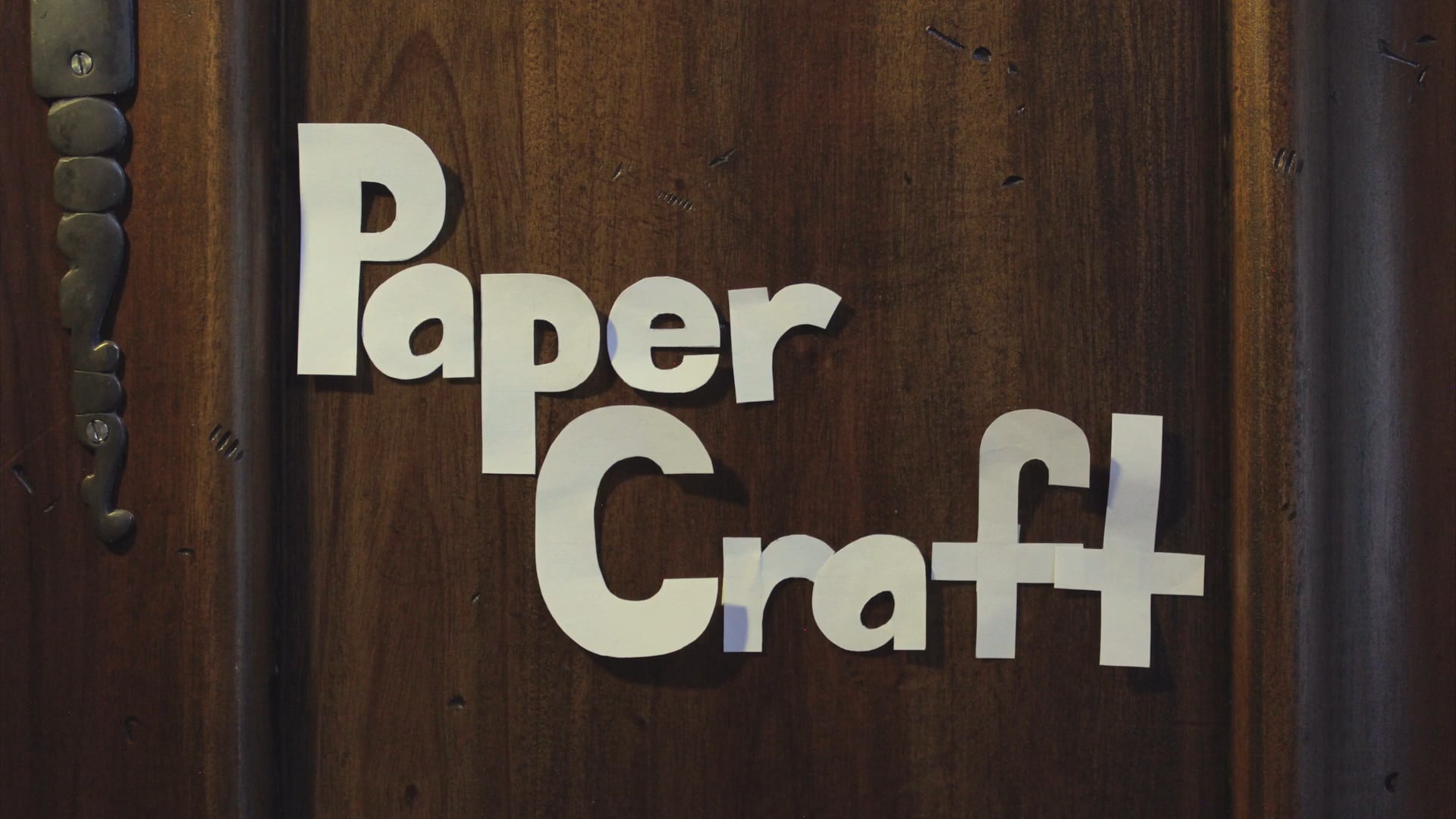 Papercraft -a 24 hour film on Vimeo
