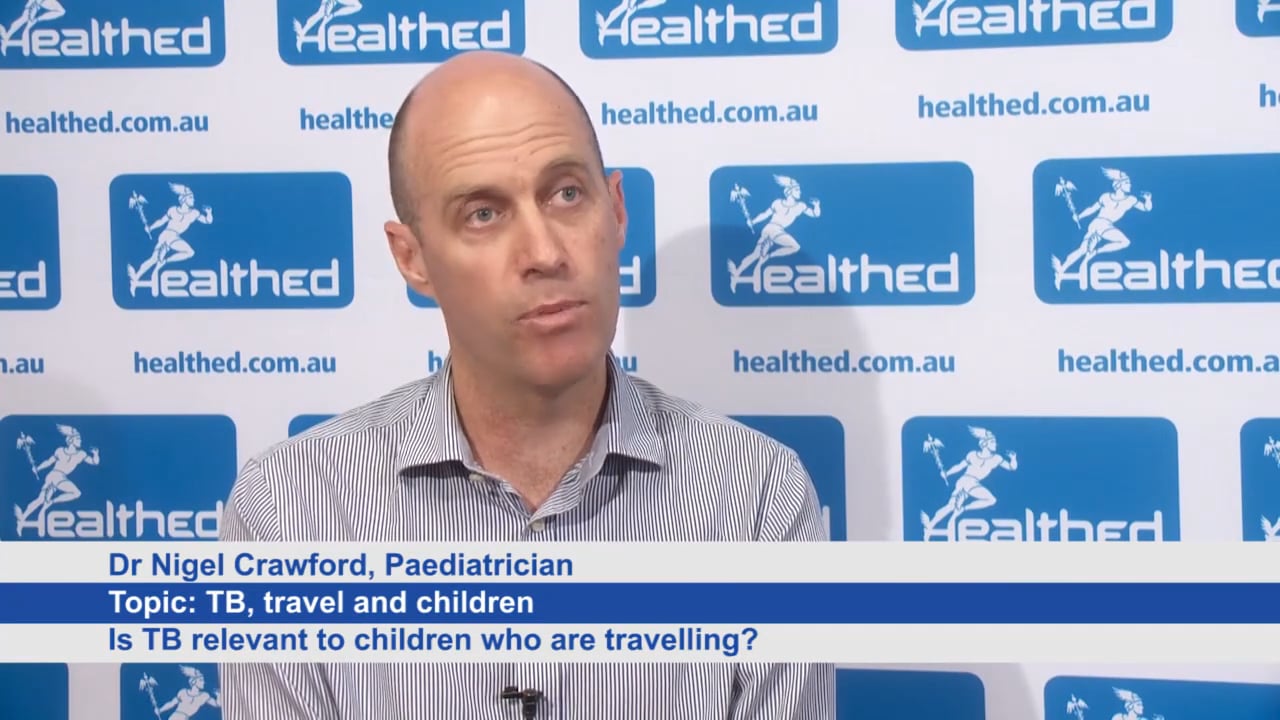 Dr Nigel Crawford - TB, travel and children on Vimeo