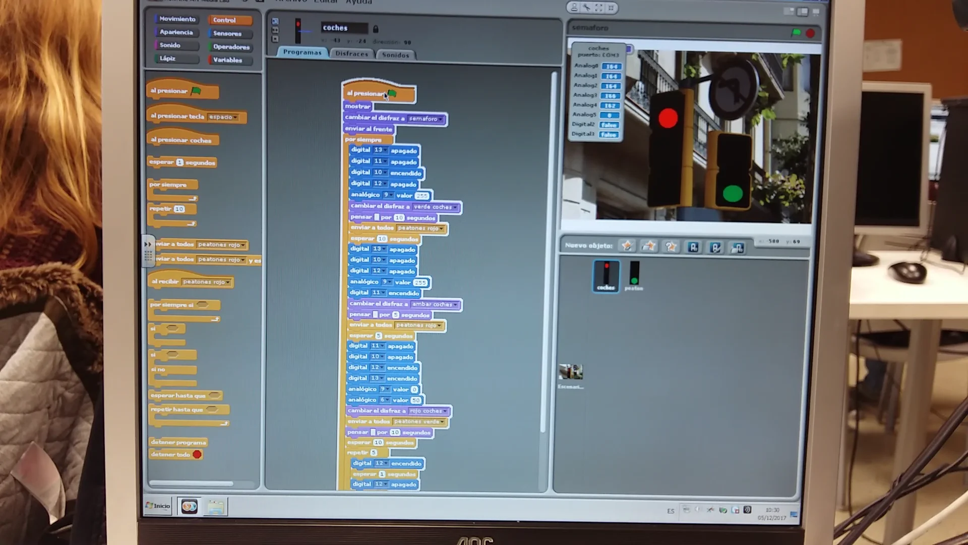 Código S4A semáforo on Vimeo