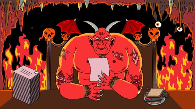 Satan Gets a Letter Meant for Santa in This Funny Animated Short Film