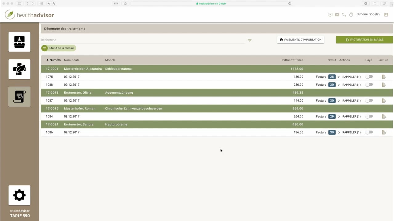 Comparaison des paiements (camt.054) on Vimeo