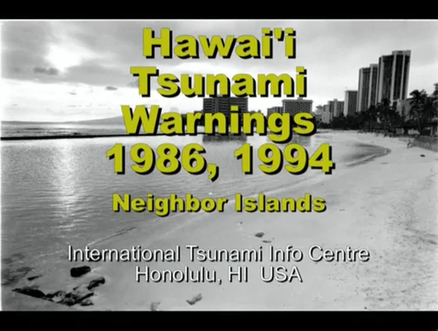 Tsunami Warning Hawaii Today Precautions