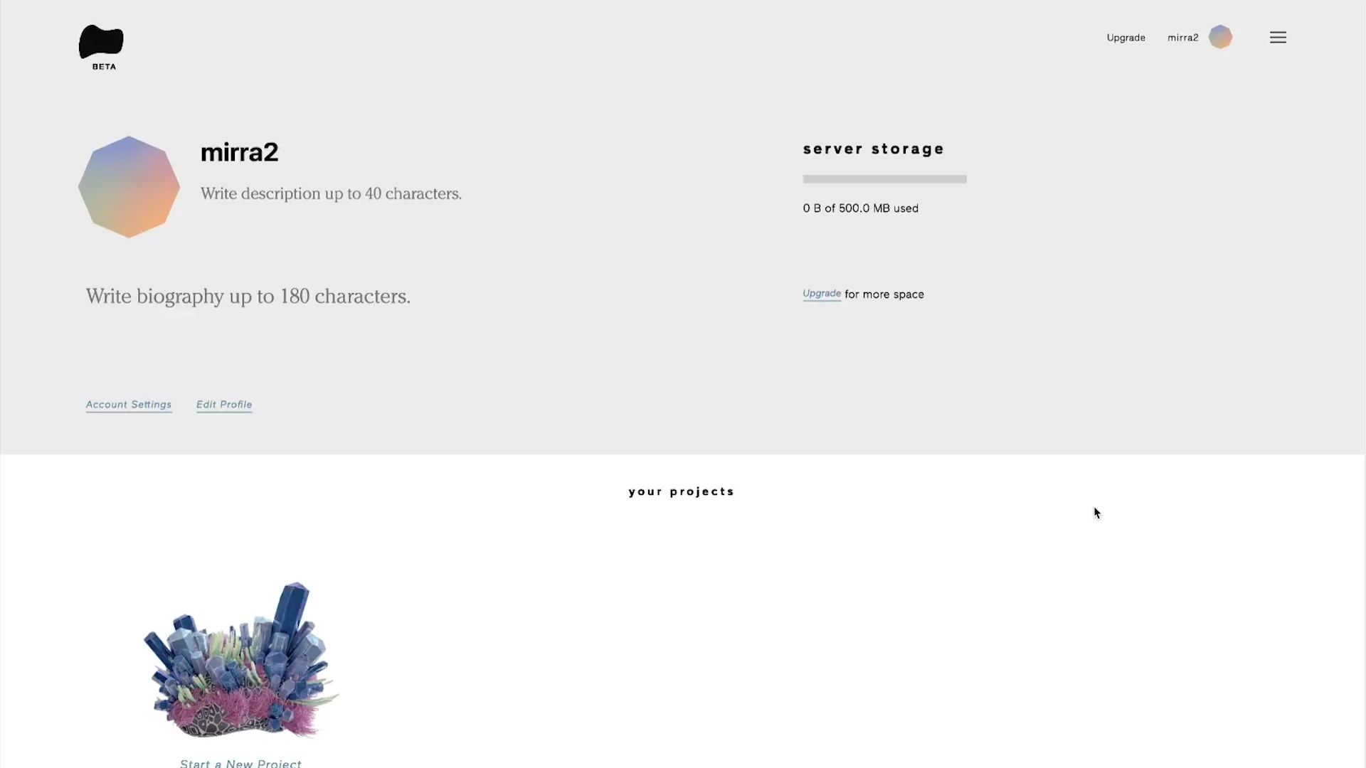 Mirra Tutorial - Create Project And Editor Intro on Vimeo