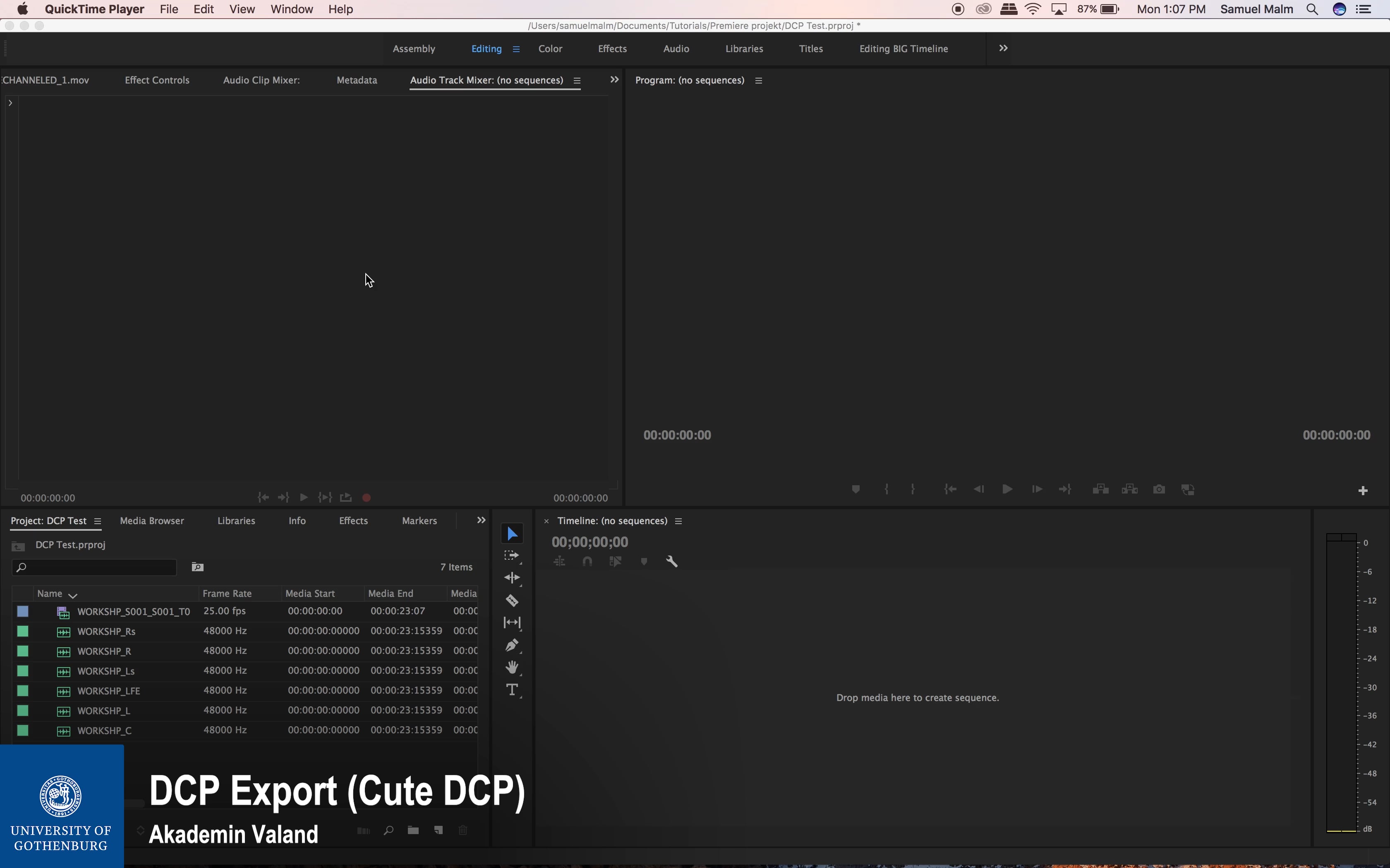 VAL11 DCP Export (Cute DCP) on Vimeo