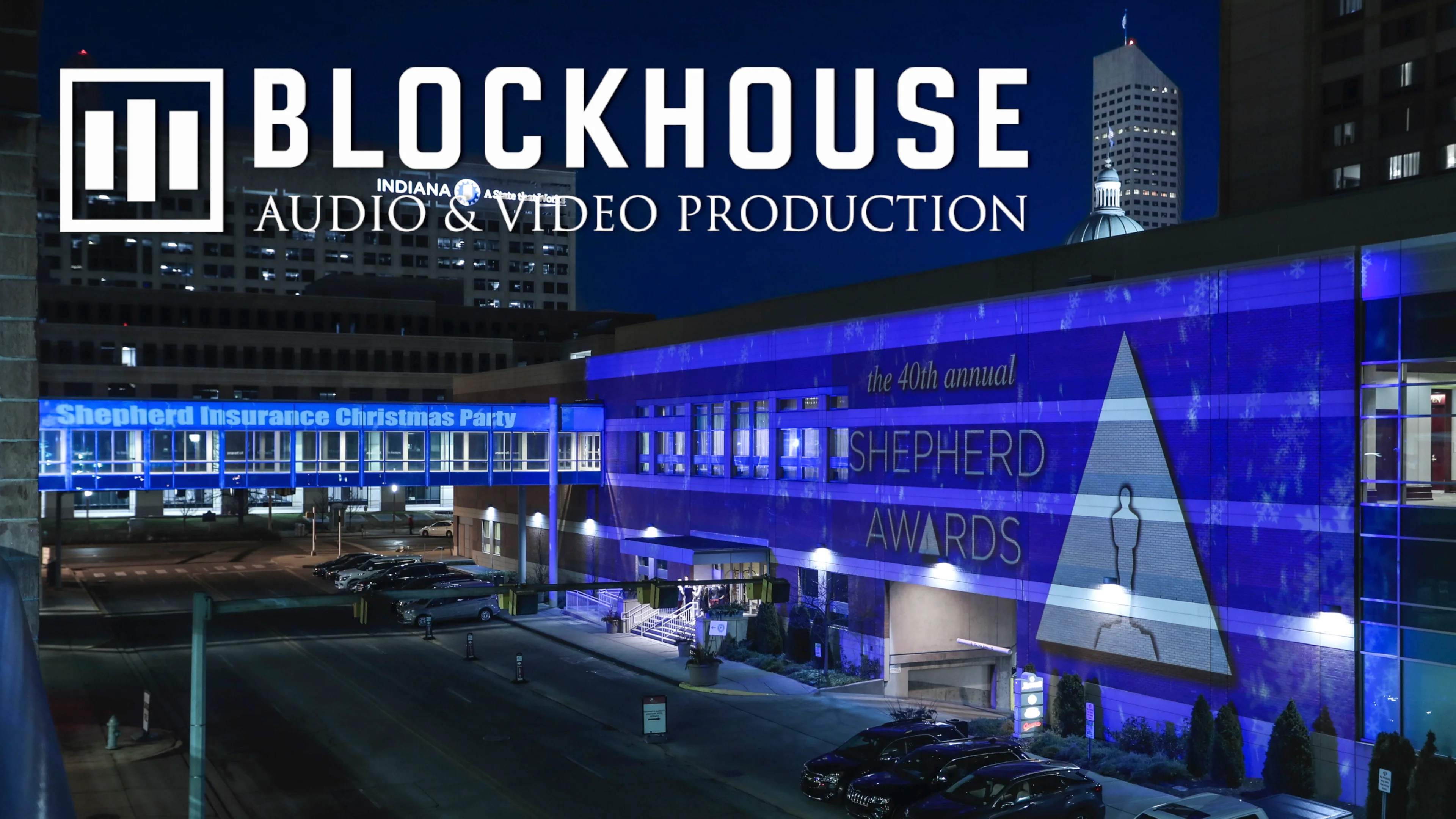 Projection Mapping Examples - Shepherd Insurance Holiday Party on Vimeo